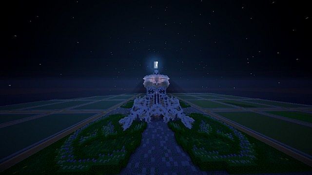 Futuristic Creative Spawn (Commission) Minecraft Map