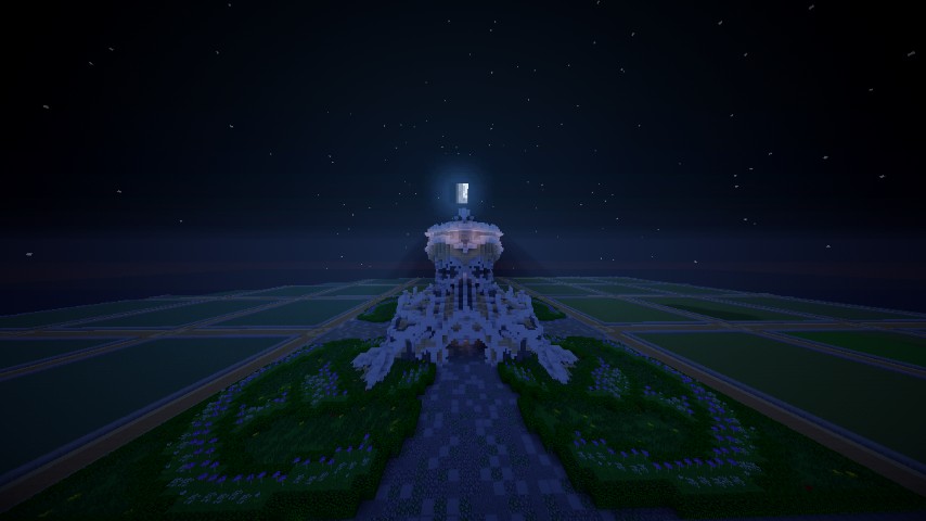 Futuristic Creative Spawn (Commission) Minecraft Map