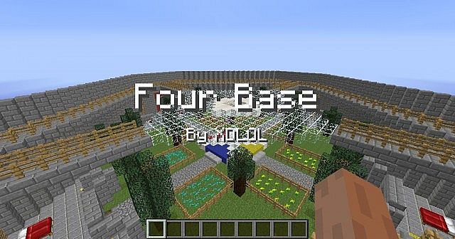Four Base [MULTIPLAYER] Minecraft Map