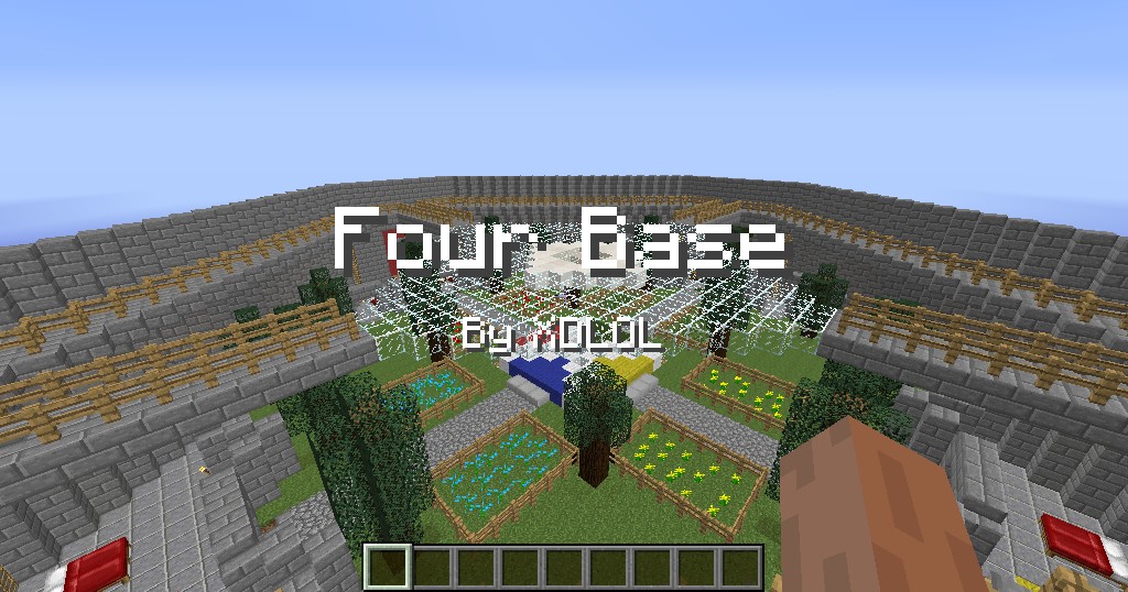 Four Base [MULTIPLAYER] Minecraft Map