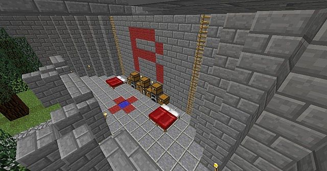 Four Base [MULTIPLAYER] Minecraft Map