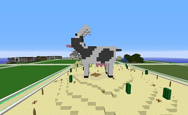 Goat Statue Minecraft Map