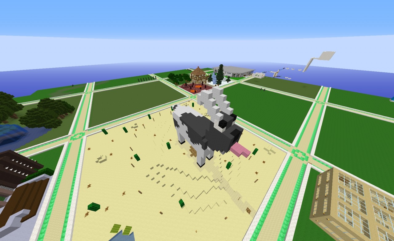 Goat Statue Minecraft Map