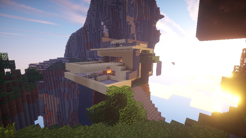 Falling Water Minecraft Map