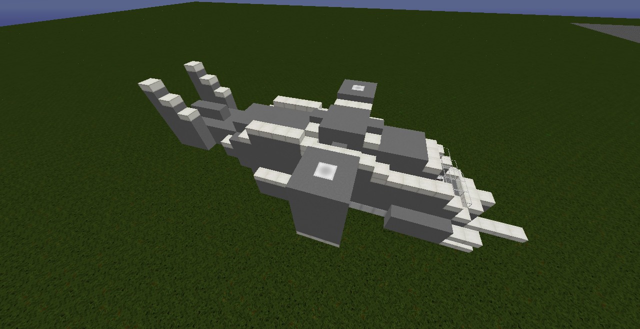 Futuristic V-22 Osprey Minecraft Map