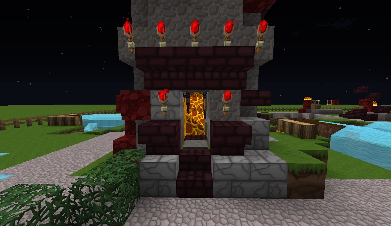 The Portal. Minecraft Map