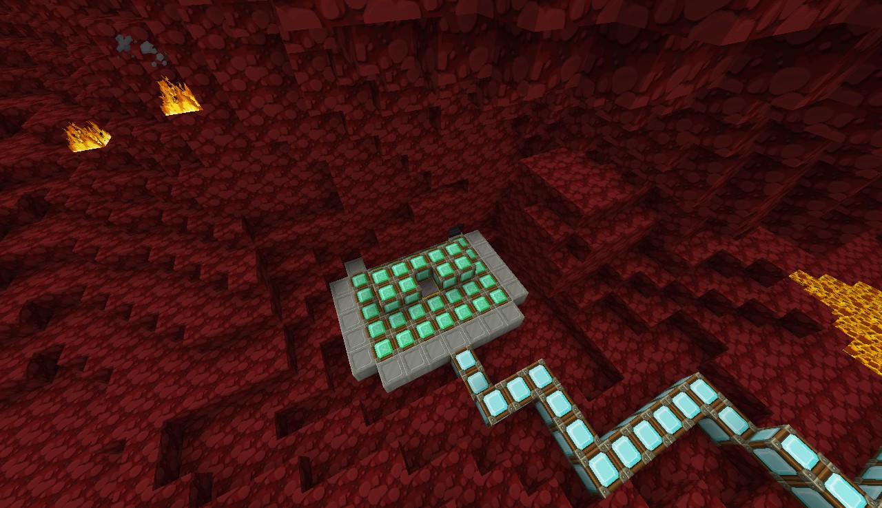 The Portal. Minecraft Map