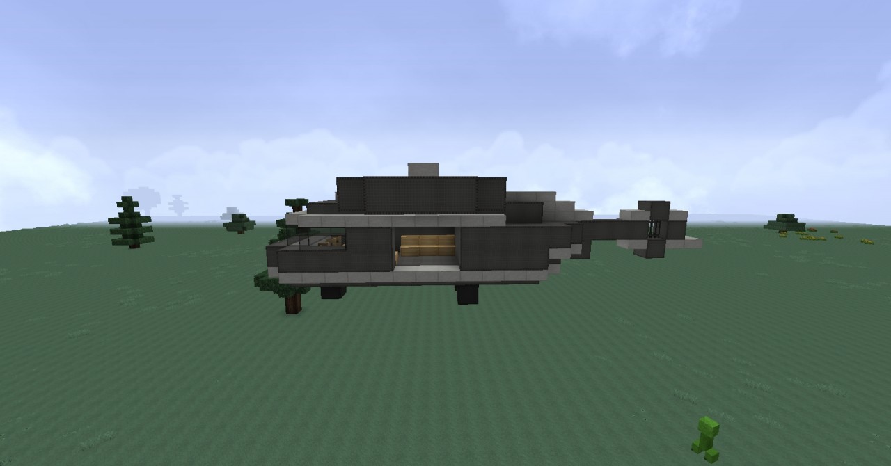 Vertical Take Off and Landing (VTOL) Minecraft Map