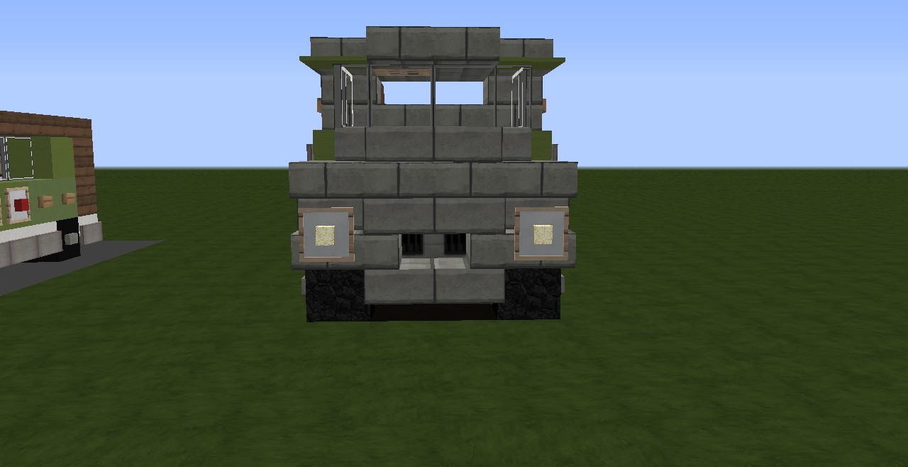 Military Truck Minecraft Map