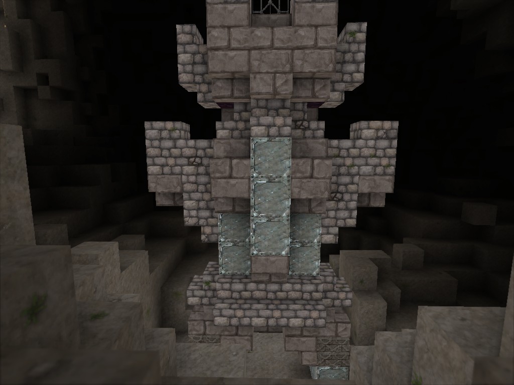 Small Guardian Statue Minecraft Map