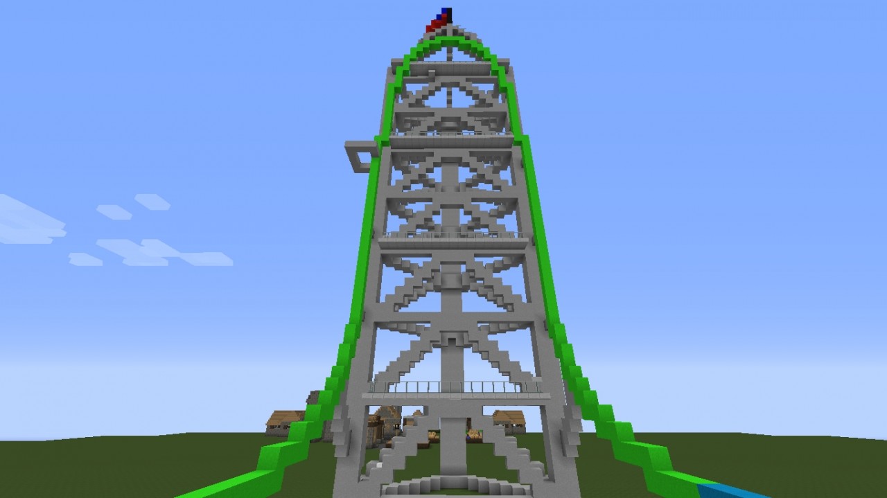 Kingda Ka Mega Build Minecraft Map