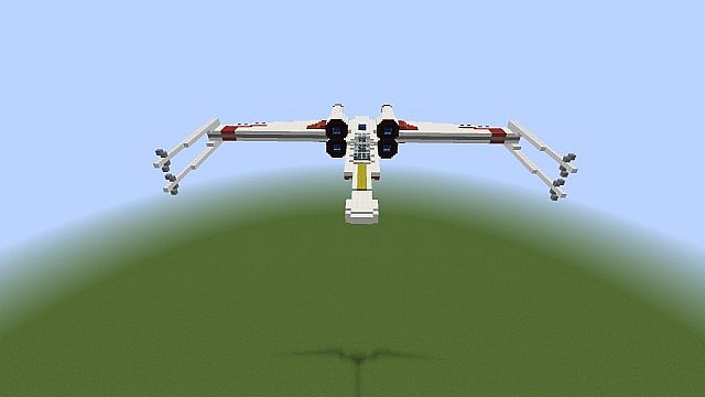 X Wing Fighter - Closed wing configuration Minecraft Map