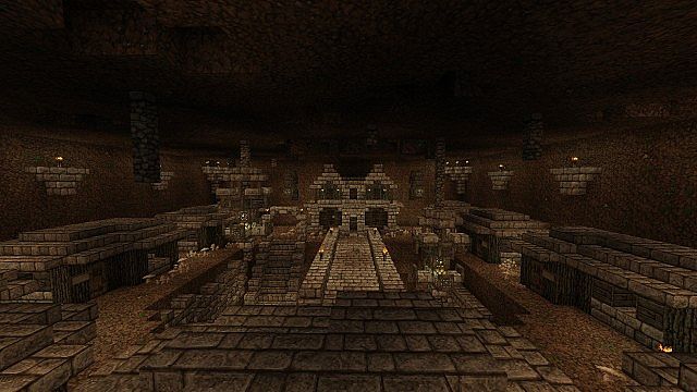 Dwarven Keep - Built in Survival Minecraft Project