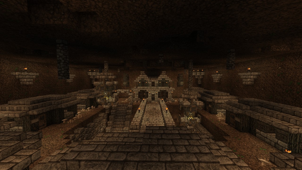 Dwarven Keep - Built in Survival Minecraft Map