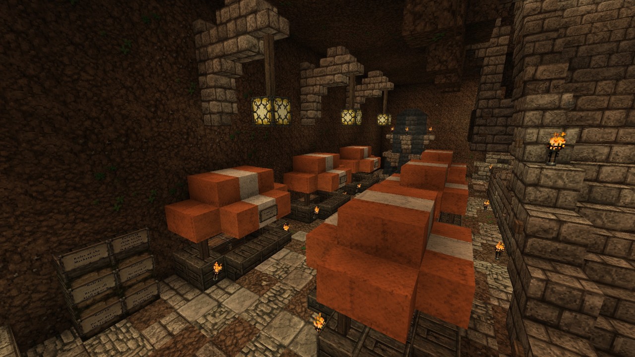 Dwarven Keep - Built in Survival Minecraft Map