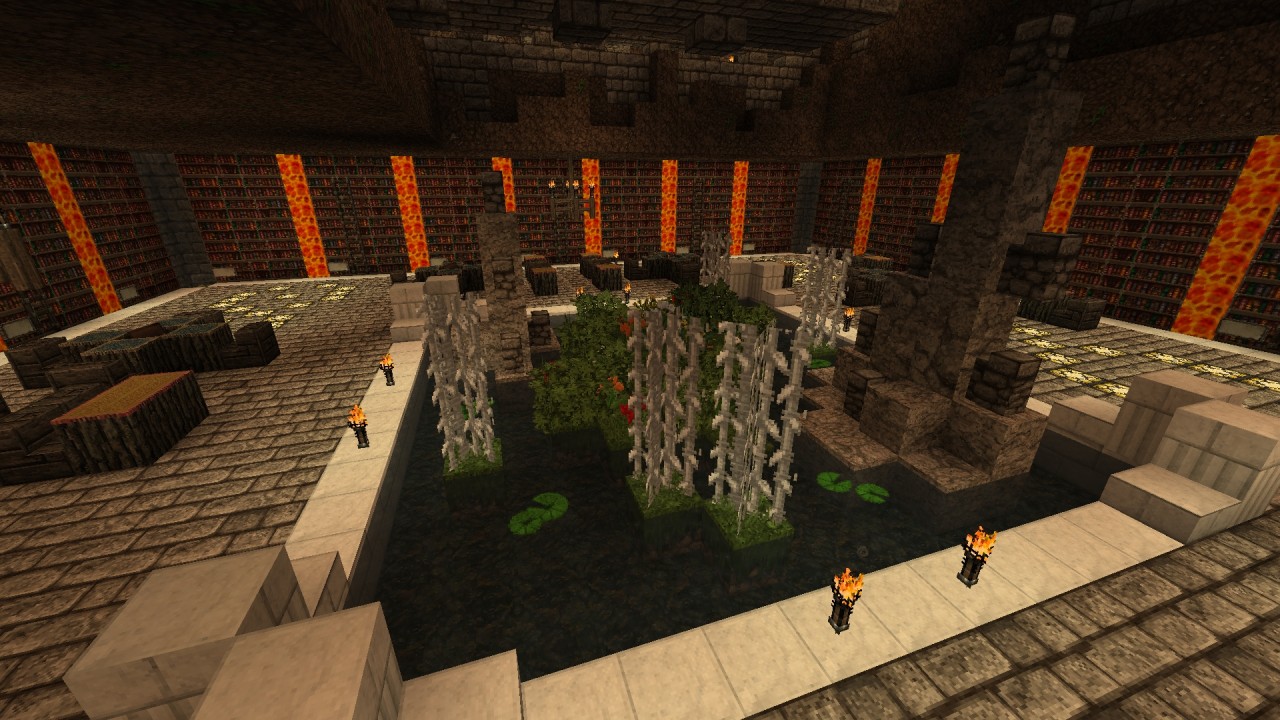 Dwarven Keep - Built in Survival Minecraft Map