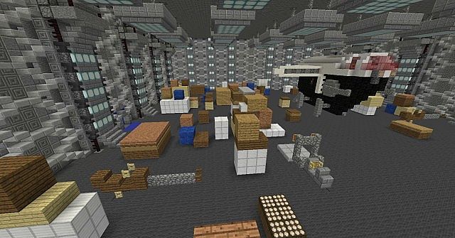 Corellian Hangar Bays PvP Map Minecraft Map