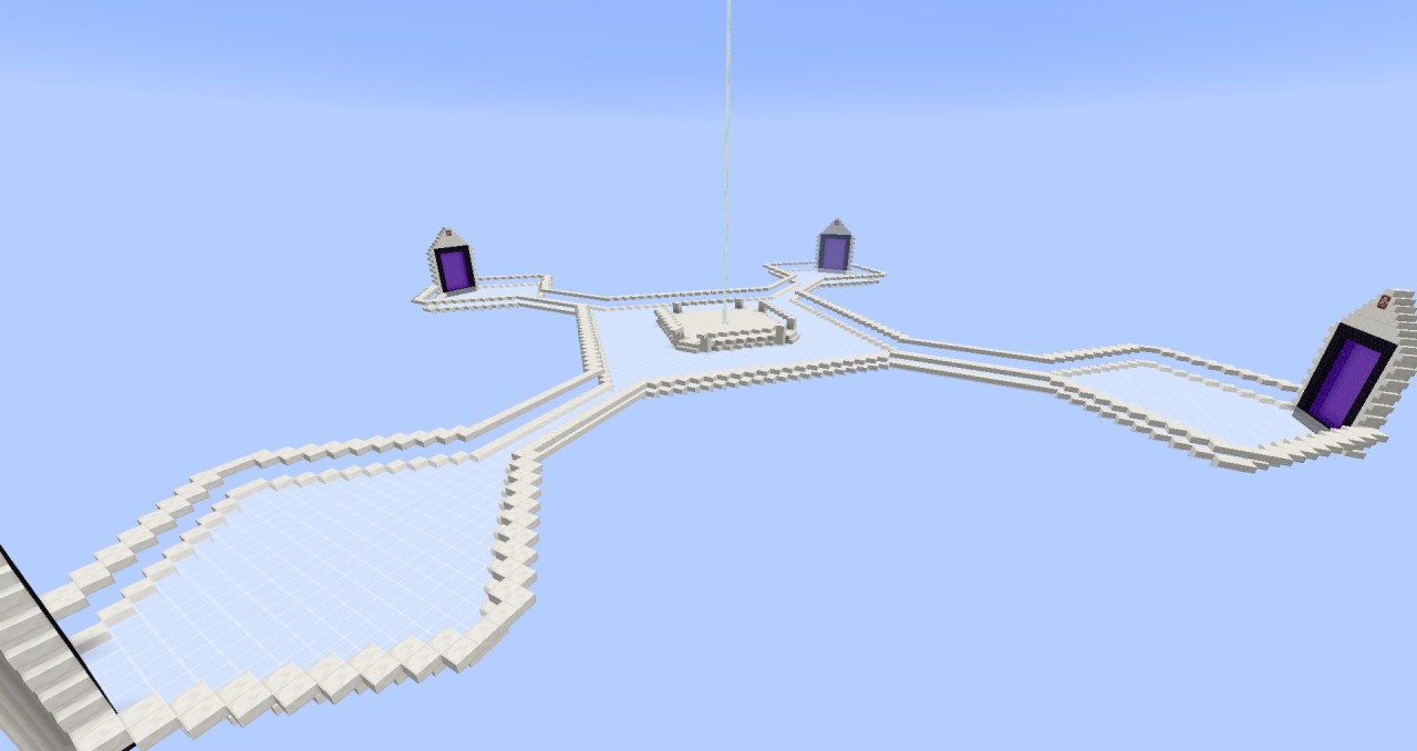 Server Hub / Lobby Minecraft Map