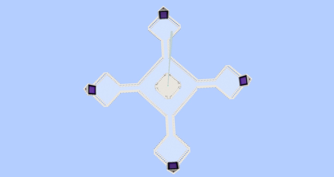 Server Hub / Lobby Minecraft Map