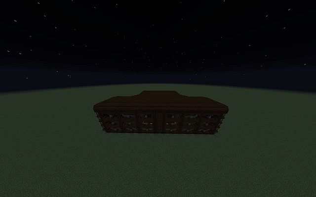 wooden temple Minecraft Map