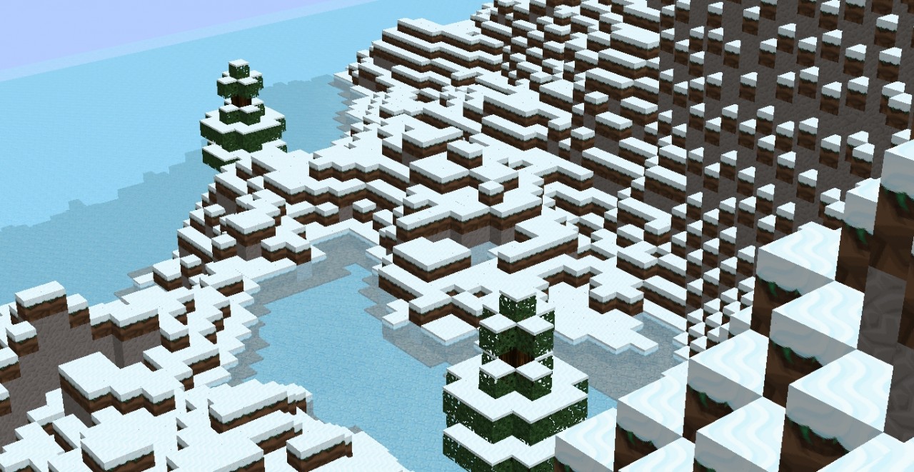 Snow Island Minecraft Map