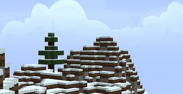 Snow Island Minecraft Map