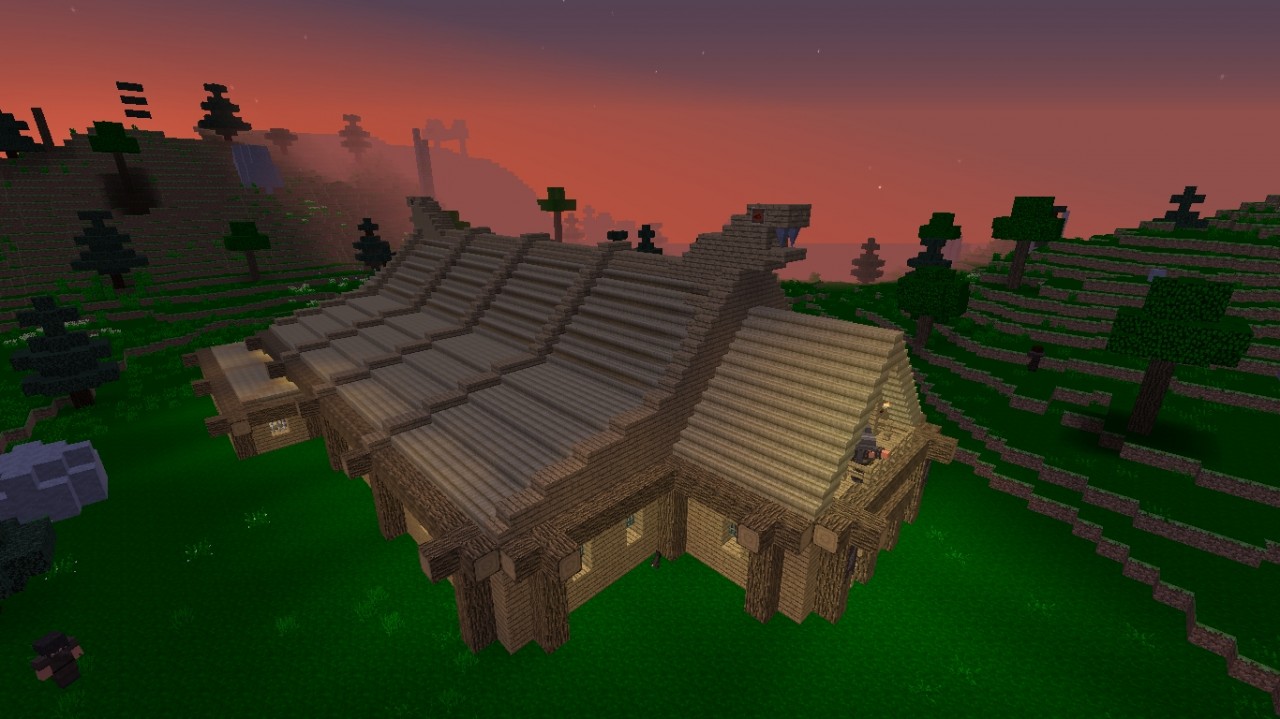 Dunlending Chieftain Hall Minecraft Map