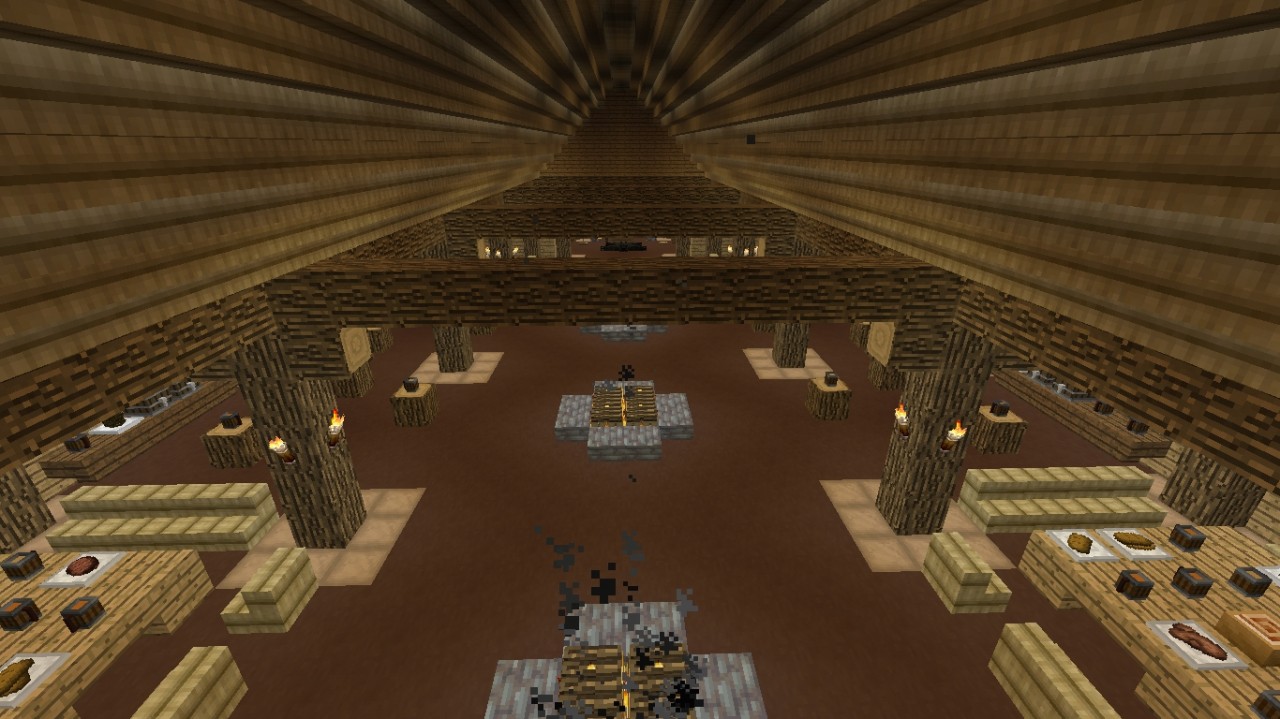 Dunlending Chieftain Hall Minecraft Map