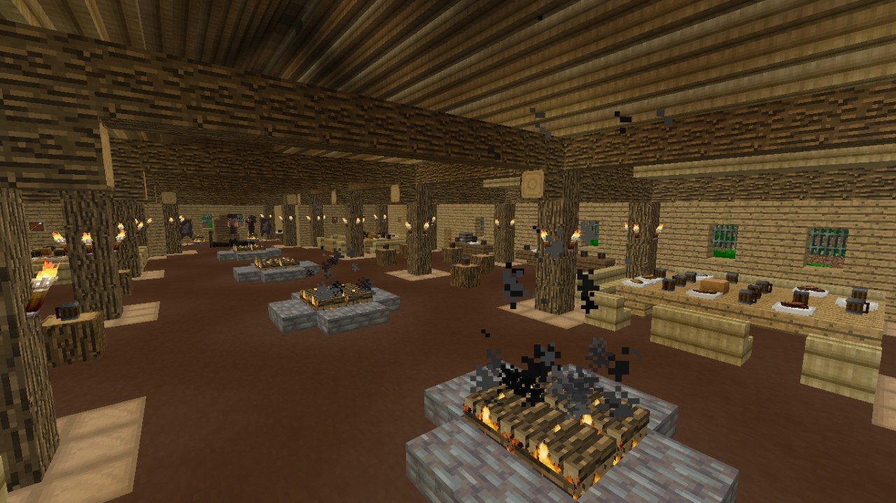 Dunlending Chieftain Hall Minecraft Map