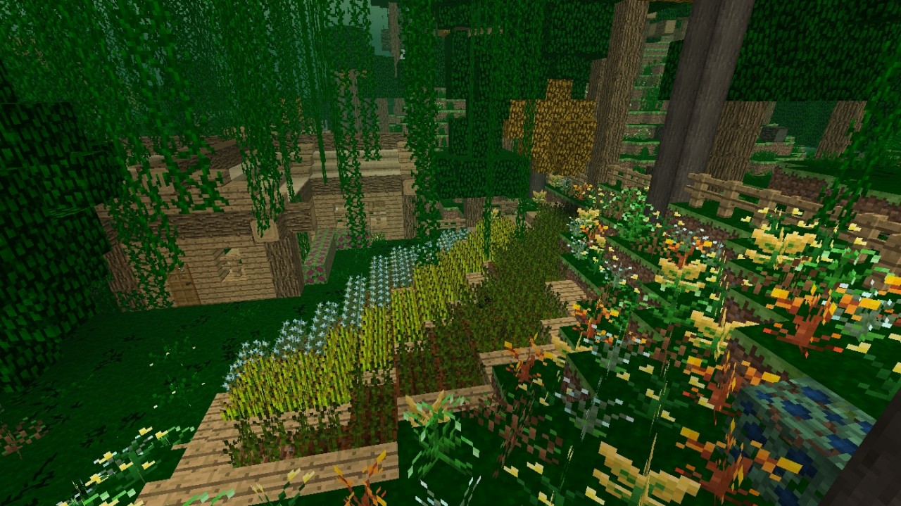 Dawntree - Home of an ent-friend Minecraft Map