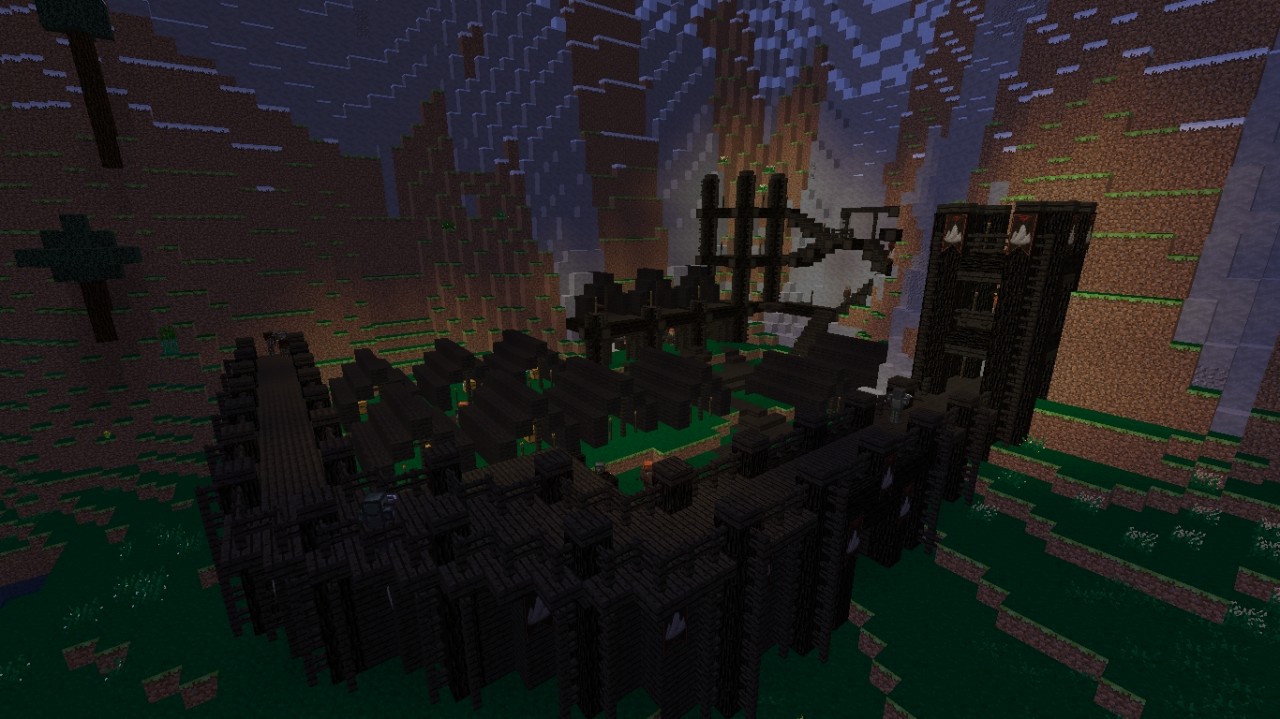 Gundabad Orc Camp Minecraft Map