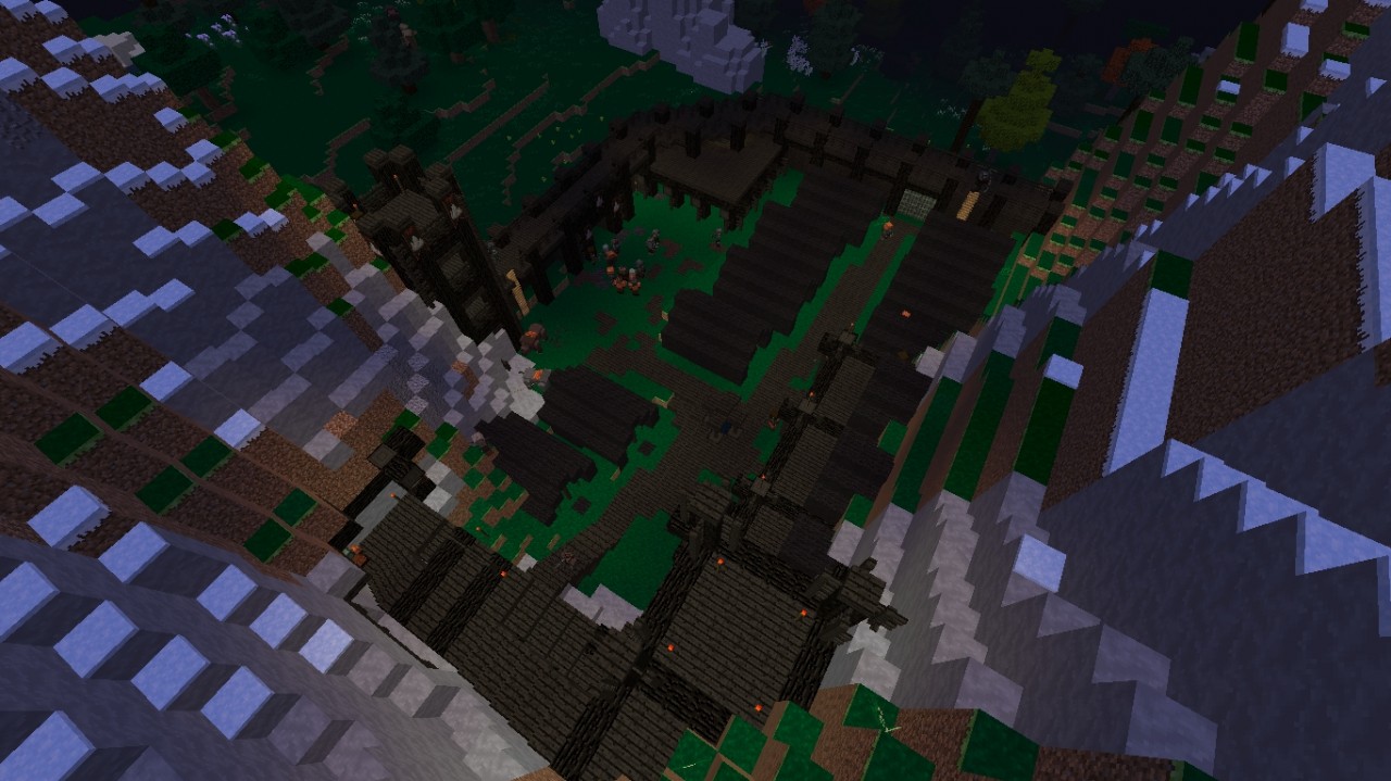 Gundabad Orc Camp Minecraft Map