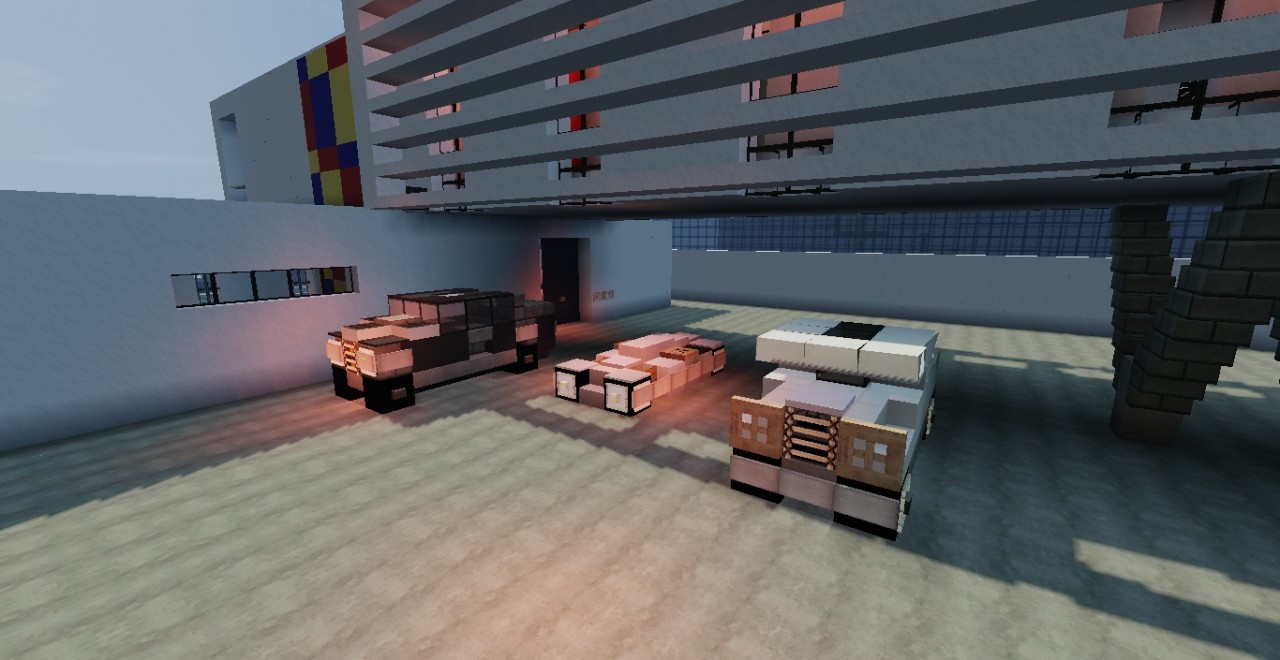 De Stijl |modern|wok| 1st popreel! Minecraft Map