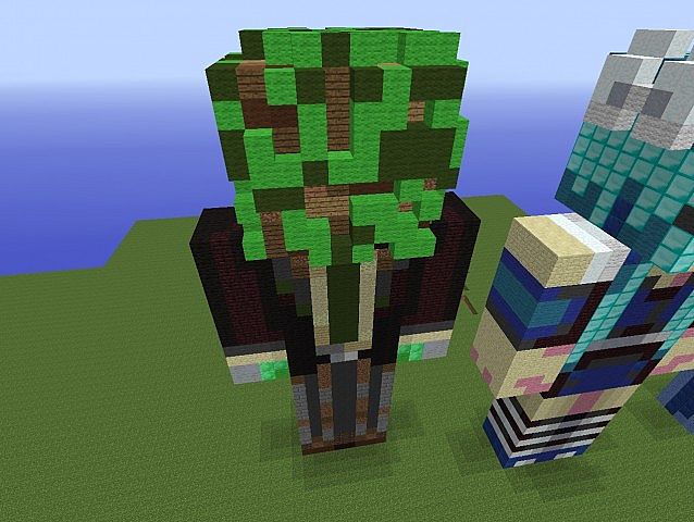 Statue of crazy_monkey02 Minecraft Map