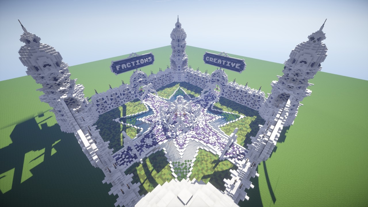 quartz spawn Minecraft Map