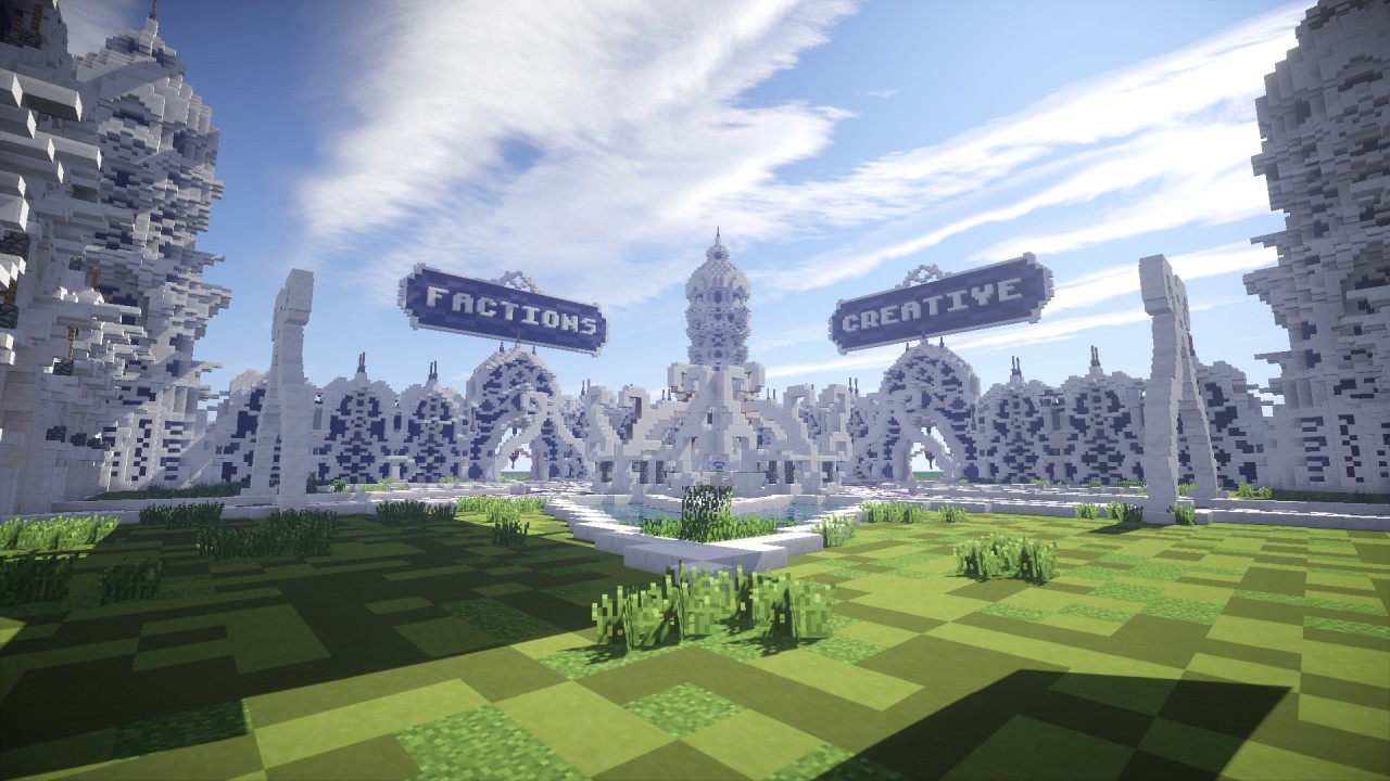 quartz spawn Minecraft Map