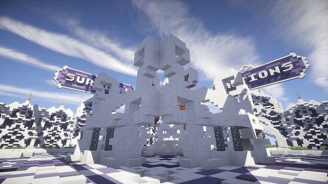 quartz spawn Minecraft Map