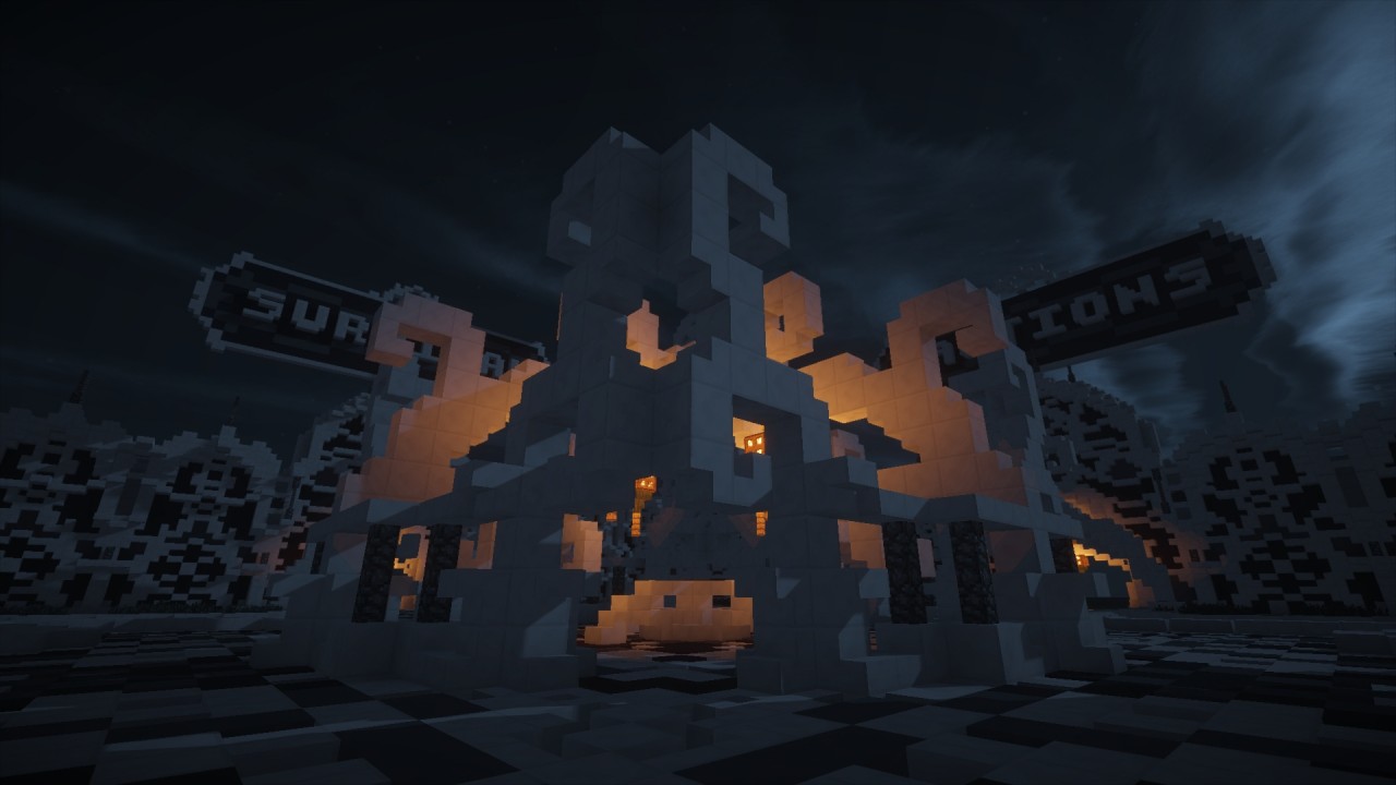 quartz spawn Minecraft Map