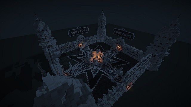 quartz spawn Minecraft Map