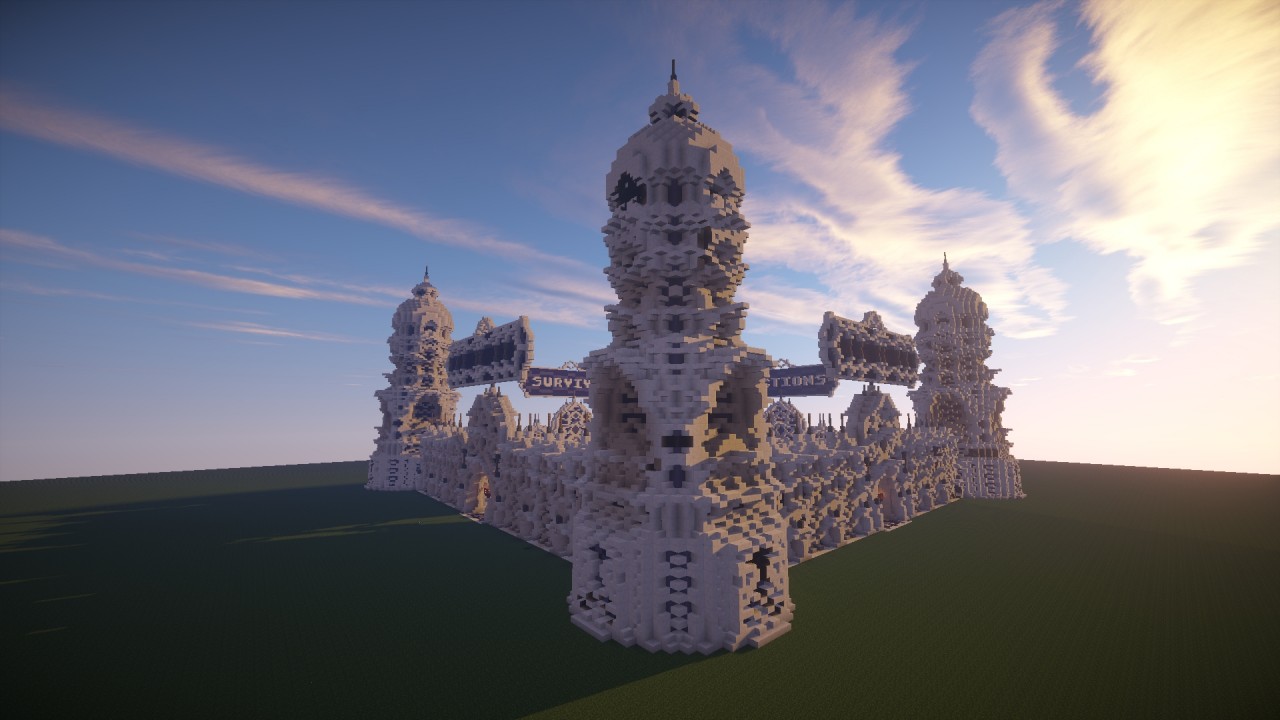quartz spawn Minecraft Map