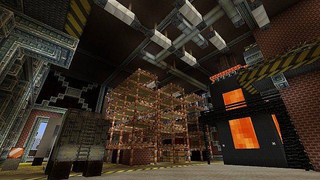 RuffianCraft Industrial Factory Minecraft Map