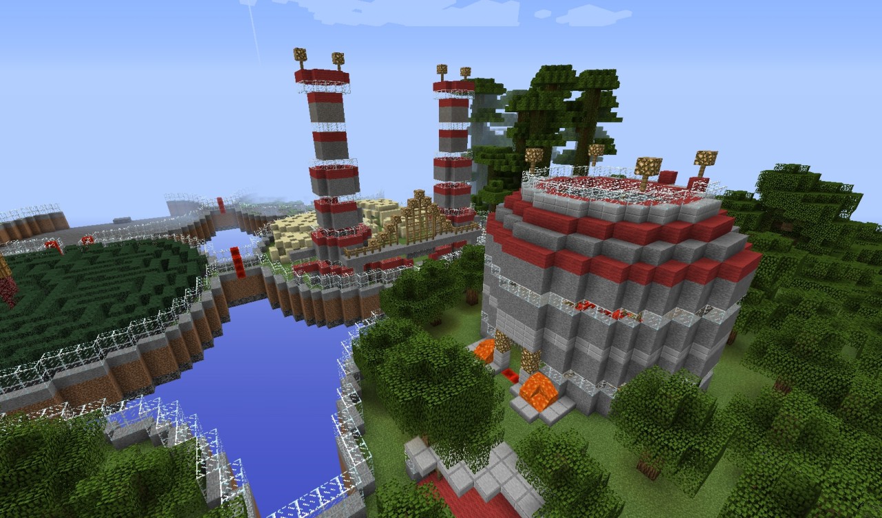 Capture the flag map Minecraft Map