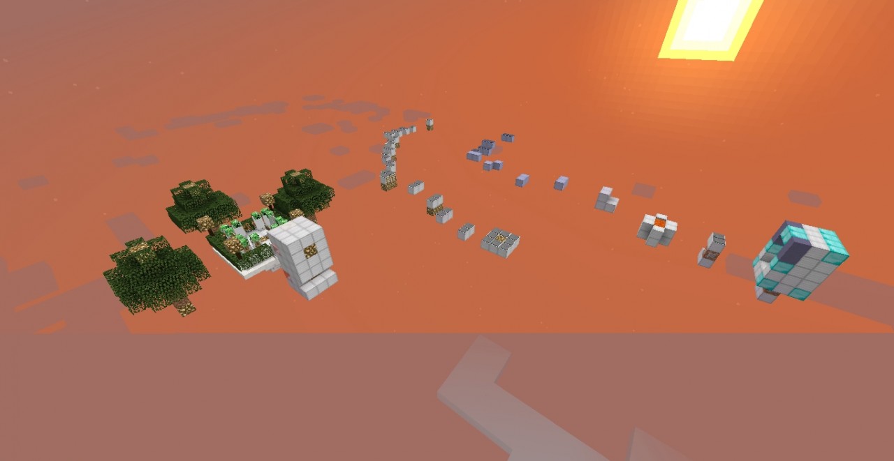 Minecraft 1.8 Infinite Jumping [Multiplayer] Minecraft Map