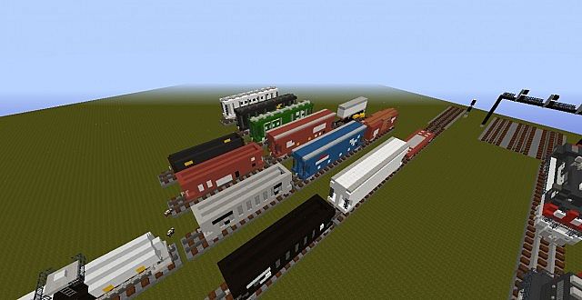 Railroad Pack (Schematic now available) Minecraft Map
