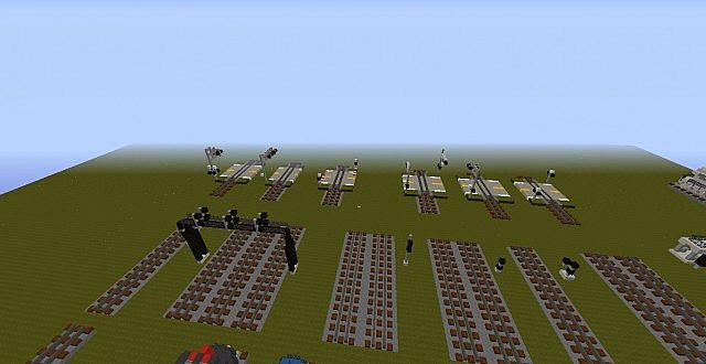 Railroad Pack (Schematic now available) Minecraft Map