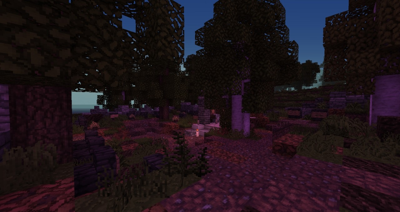 Medieval graveyard Minecraft Map
