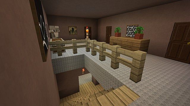 Large 2 Story House Minecraft Map