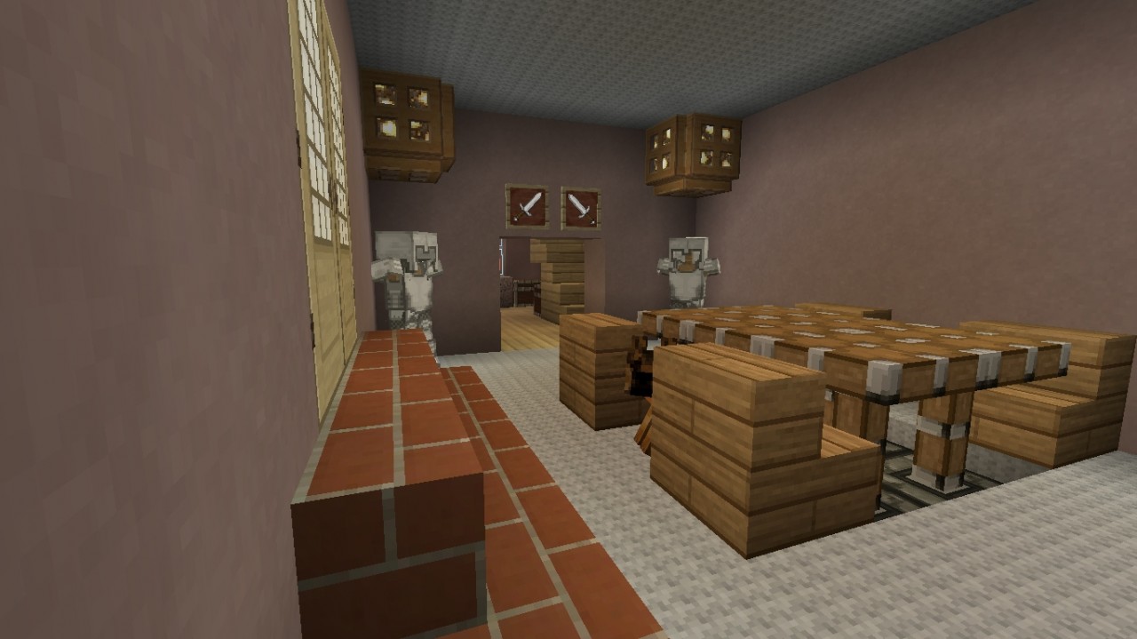 Large 2 Story House Minecraft Map