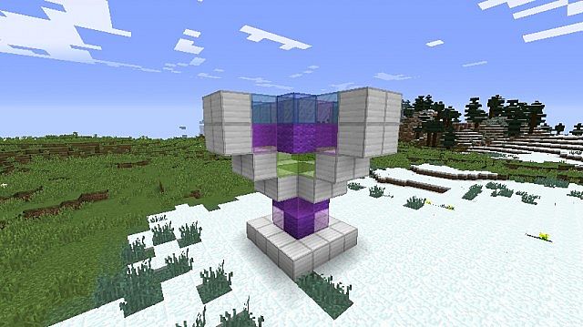 Colorful Monument Minecraft Map
