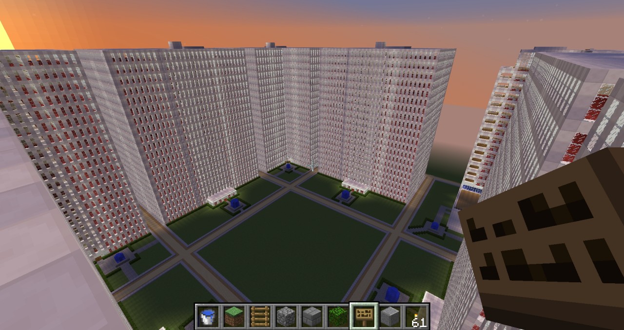 HQ complex Minecraft Map